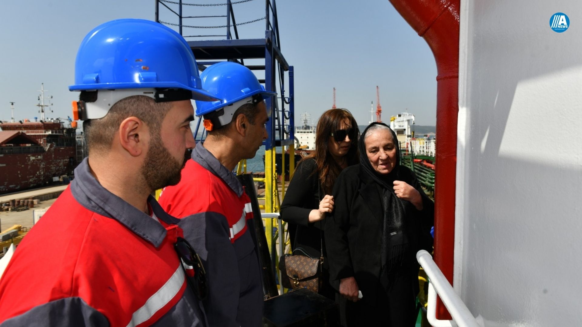 “General Polad Hashimov” gəmisi dənizə buraxıldı - VİDEO | Hokm.Az